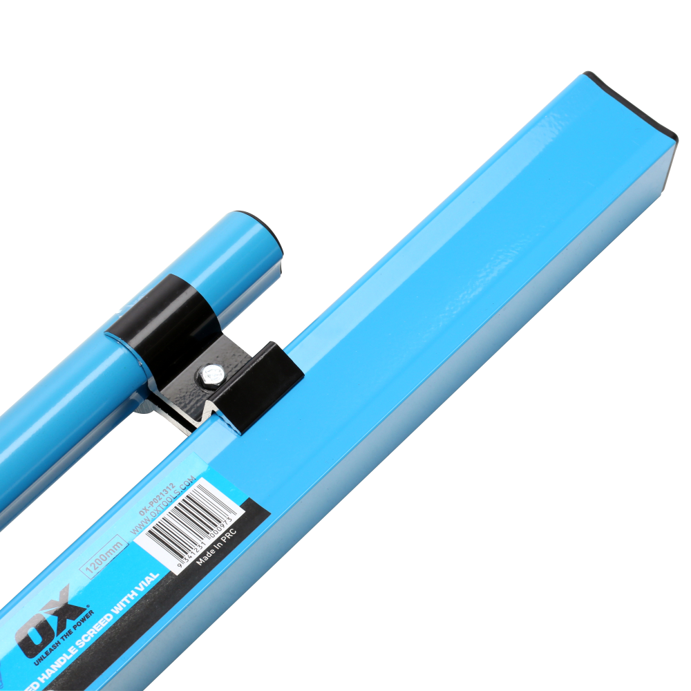 OX Pro 1200mm Concrete Screed with vial - OX Tools Australia