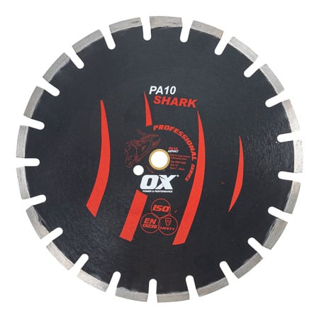 OX Pro Asphalt Segmented Diamond Blade - 14-Inch - OX Tools Australia