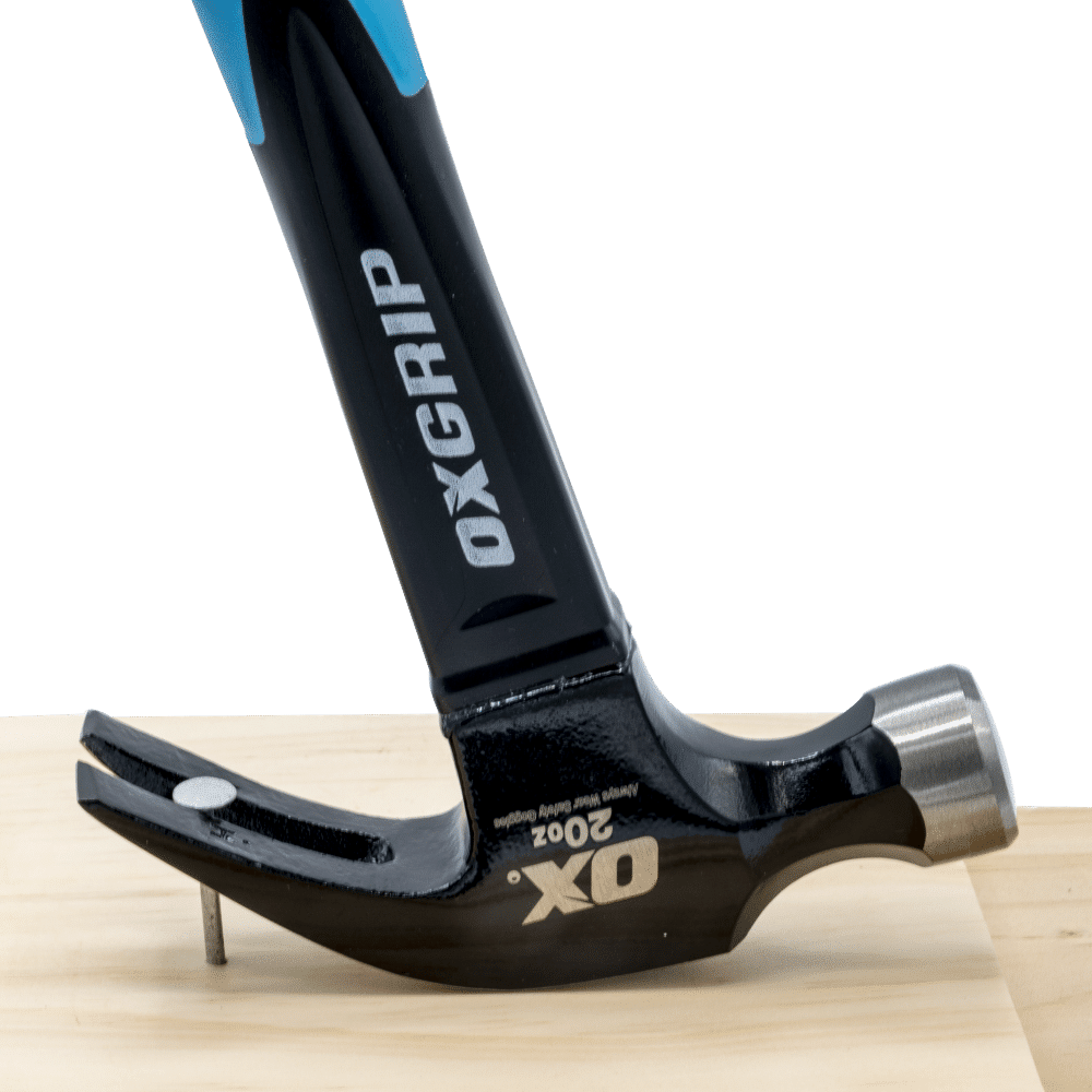 OX Trade 20oz Claw Fiberglass Trade Hammer - OX Tools Australia