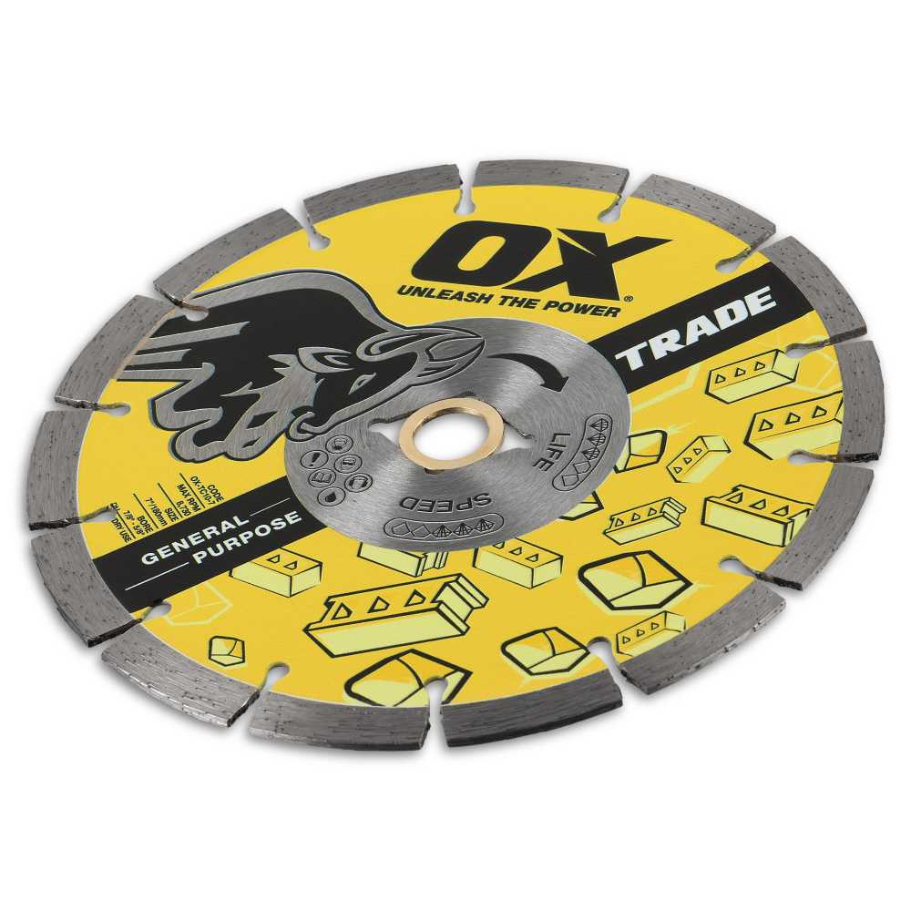OX Premium Concrete and General Purpose Diamond Blade - 7-Inch - OX ...